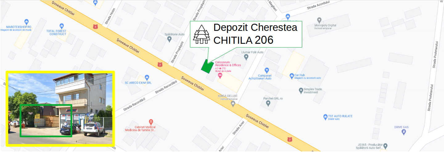 Contact - Depozit Cherestea Chitila 206